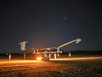 Successful launch of Zephyr, a solar-powered uncrewed aerial vehicle